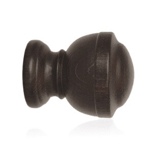 Calice Finial for 2" Wood Drapery Rods~Each