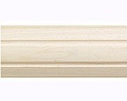 Fluted Wood Pole for 2 1/4" Diameter (by the foot)