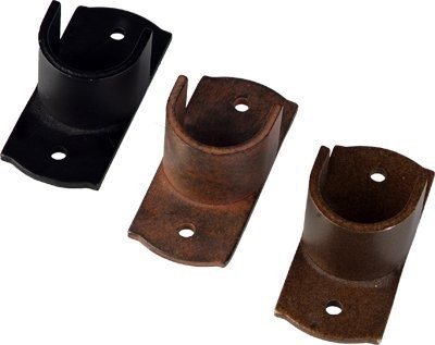 Inside Mount Brackets for 1" Curtain Rods~Pair