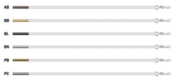 Drapery Acrylic Baton Wand~39" Long